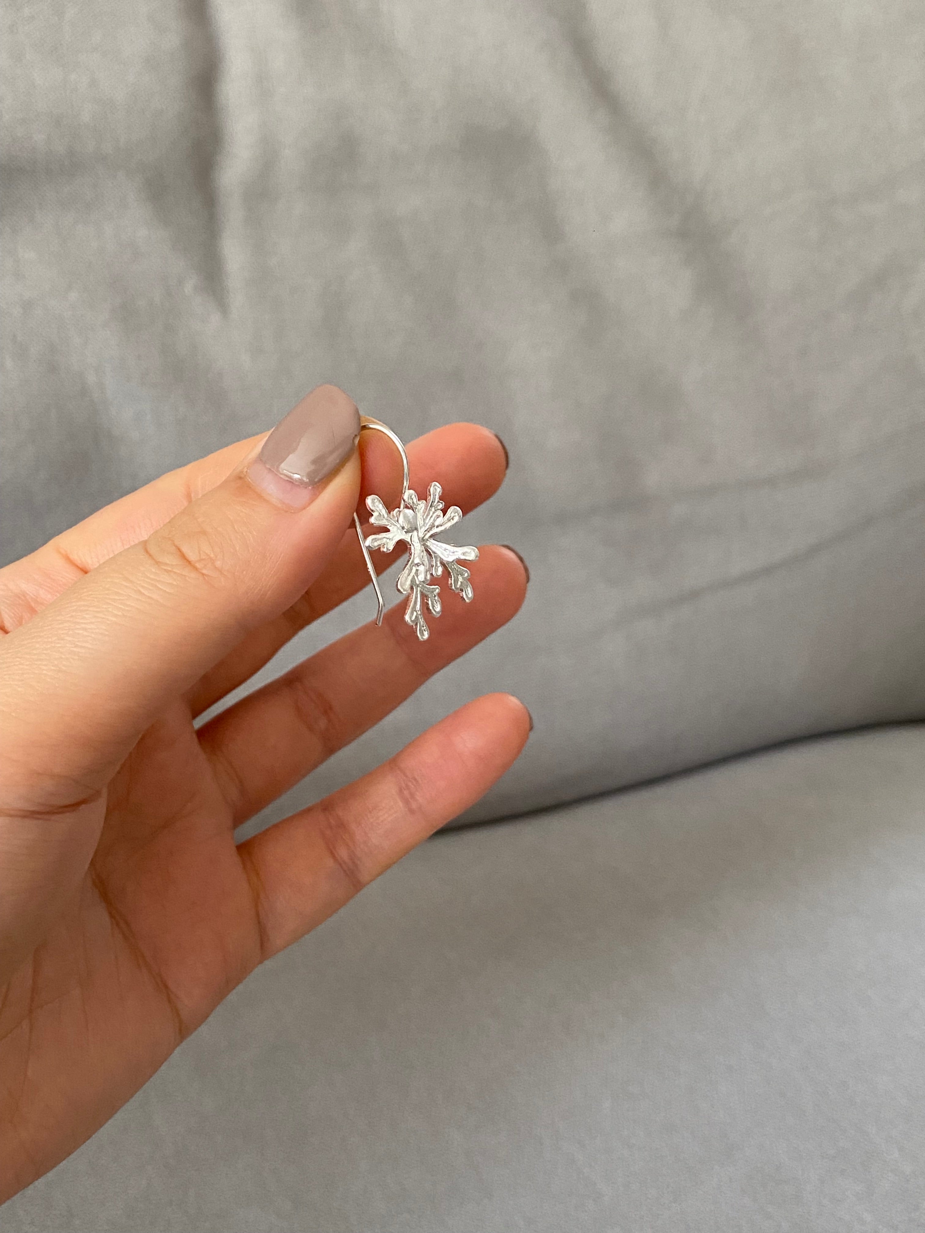 Chandelier Flower Earrings – Lilio Jewelry