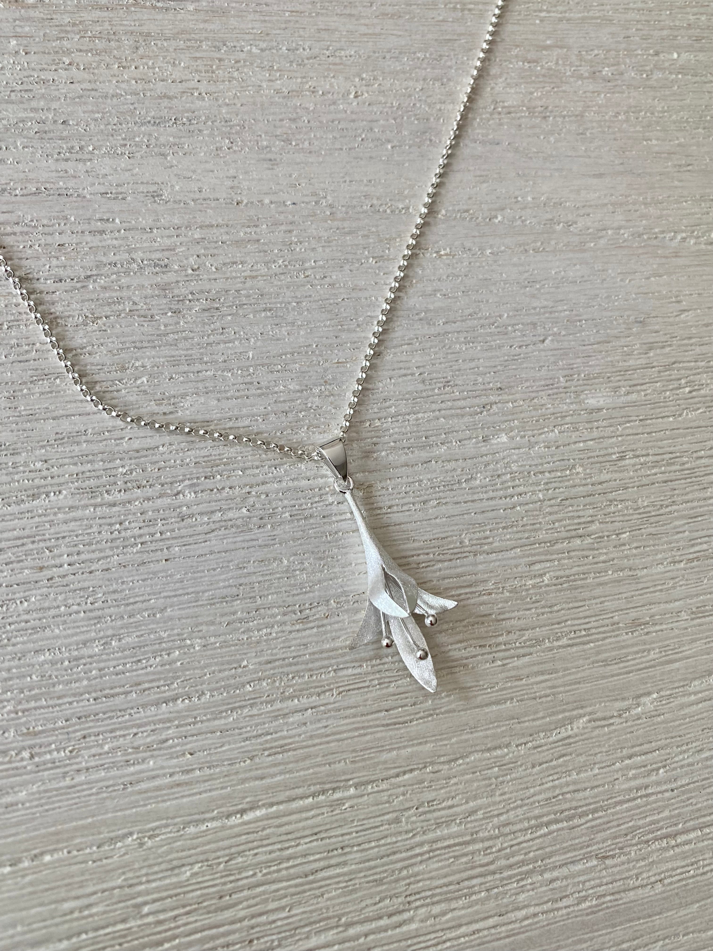 Lily Drop Necklace – Lilio Jewelry